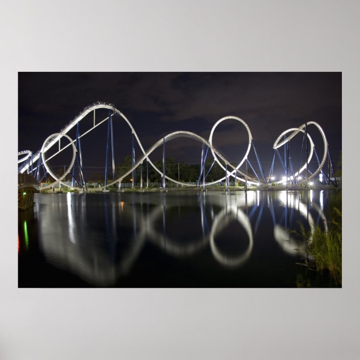 "HRP Roller Coaster" Poster | Zazzle