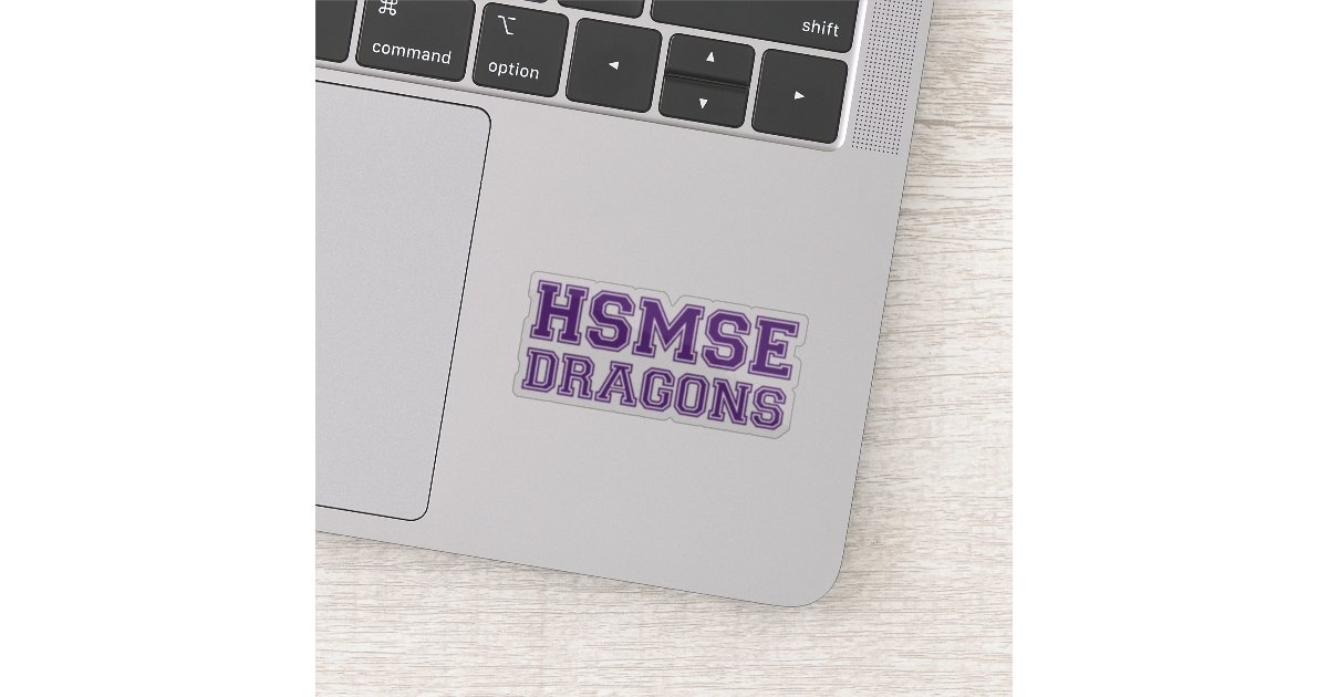 HSMSE Custom-Cut Vinyl Sticker | Zazzle