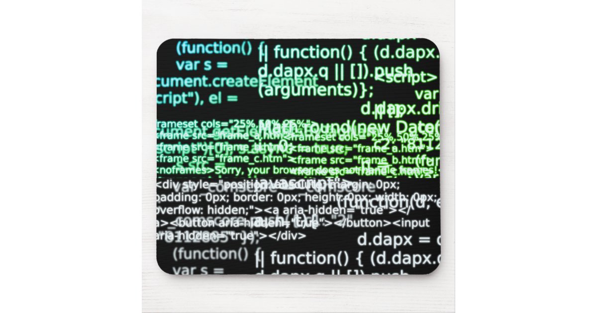 HTML Code v1 Mouse Pad | Zazzle