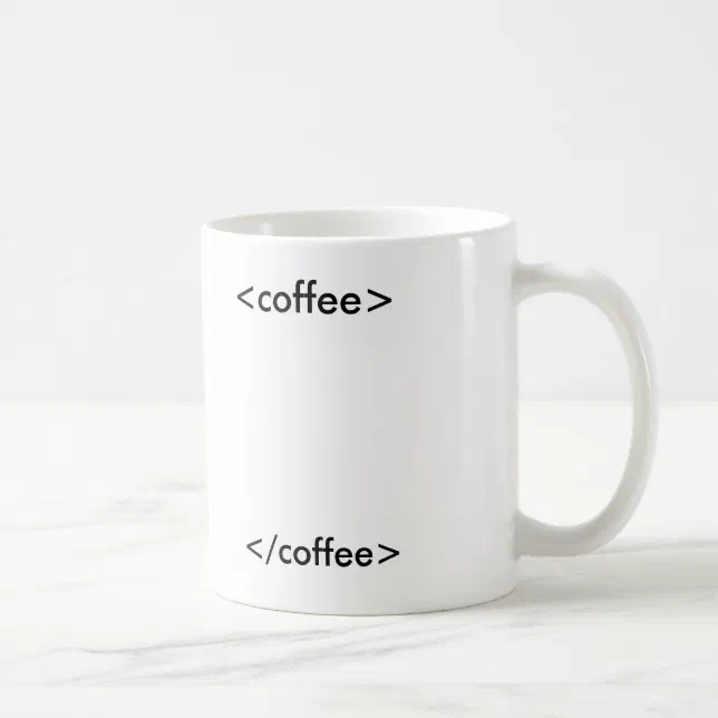 html Coffee Mug | Zazzle