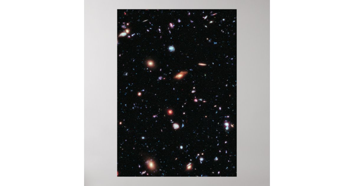 Hubble eXtreme Deep Field (XDF) Poster | Zazzle