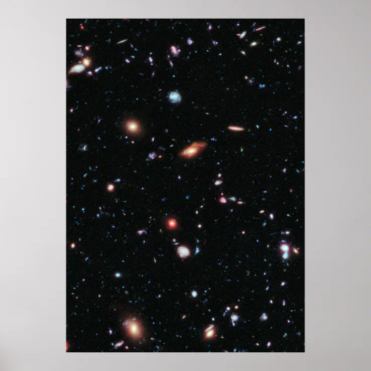 Hubble eXtreme Deep Field (XDF) Poster | Zazzle