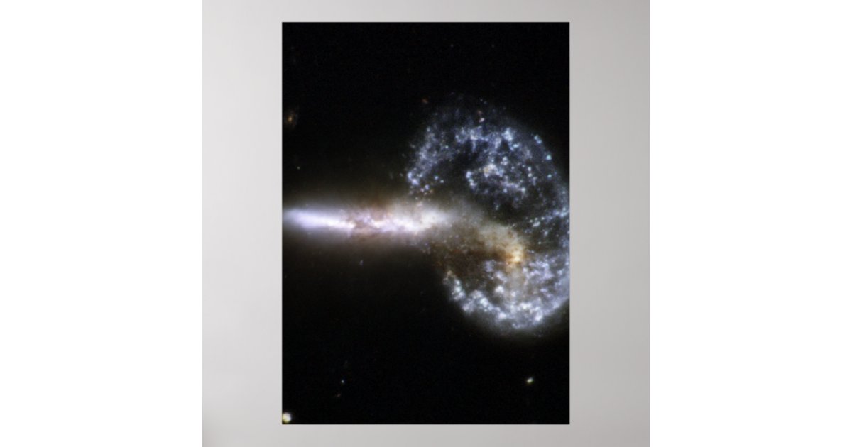 Hubble Interacting Galaxy Arp 148 Poster | Zazzle