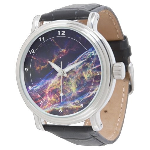 Hubble & Nebula Veil - Outer Space (Watch) Watch | Zazzle