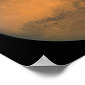 Hubble Photo Of Mars Poster | Zazzle