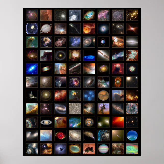 Hubble Space Poster | Zazzle