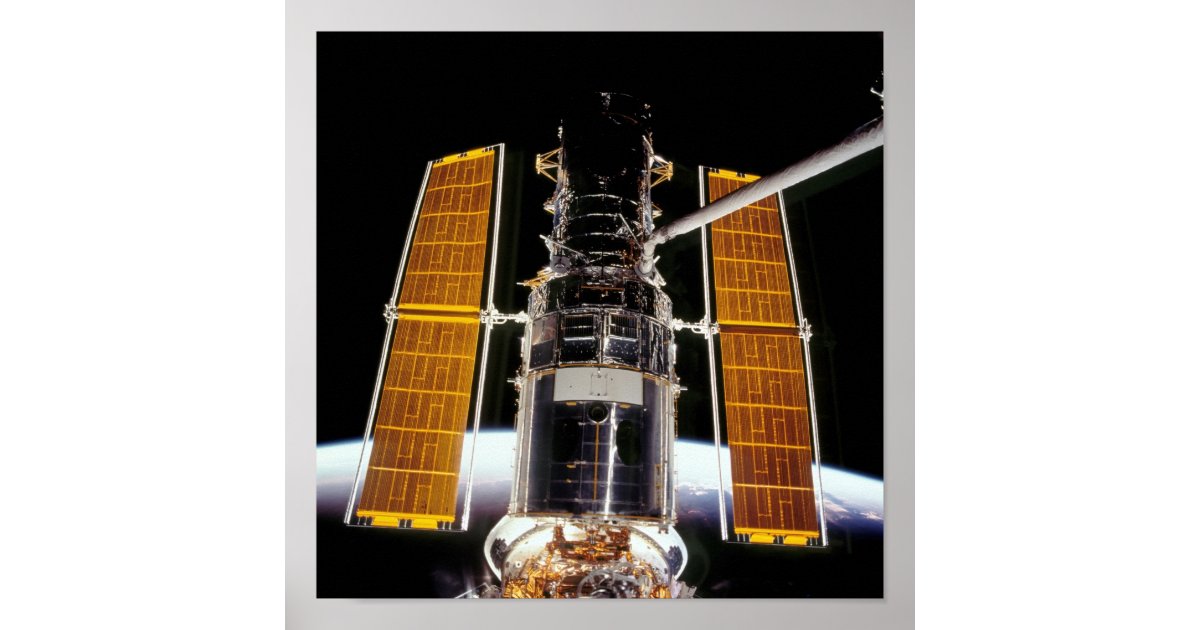 Hubble Space Telescope Poster | Zazzle