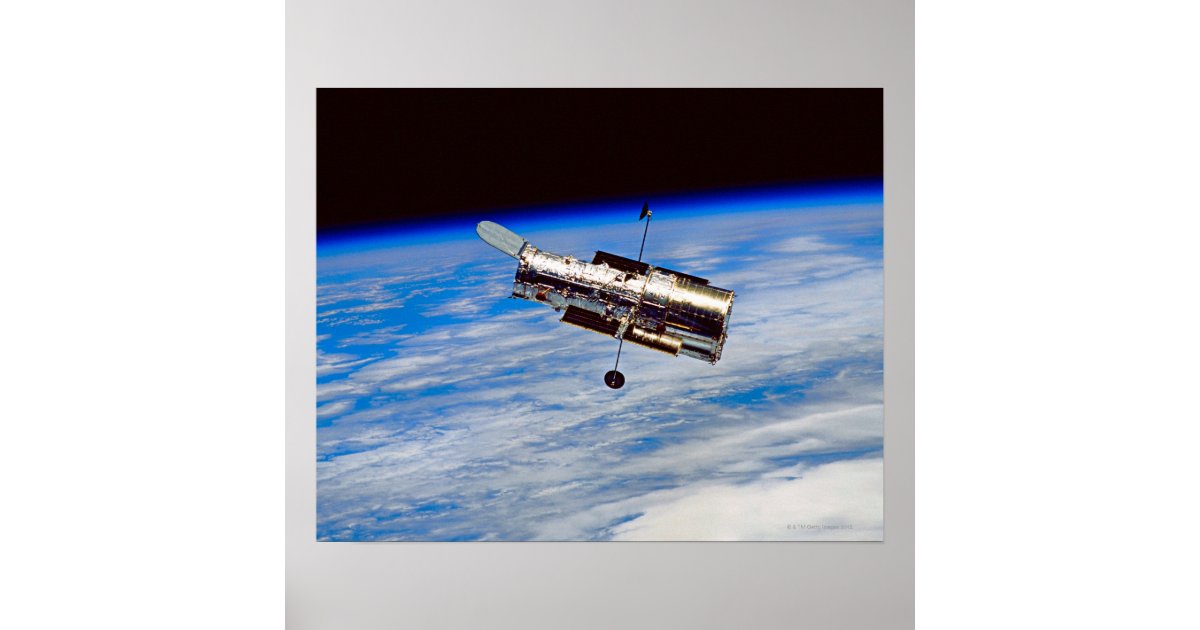 Hubble Space Telescope Poster | Zazzle.com