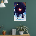Hubble Space Telescope Poster. Poster | Zazzle