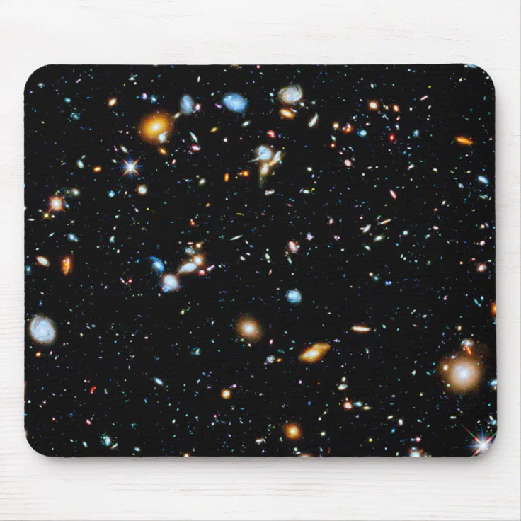 Hubble Ultra Deep Field Mouse Pad | Zazzle