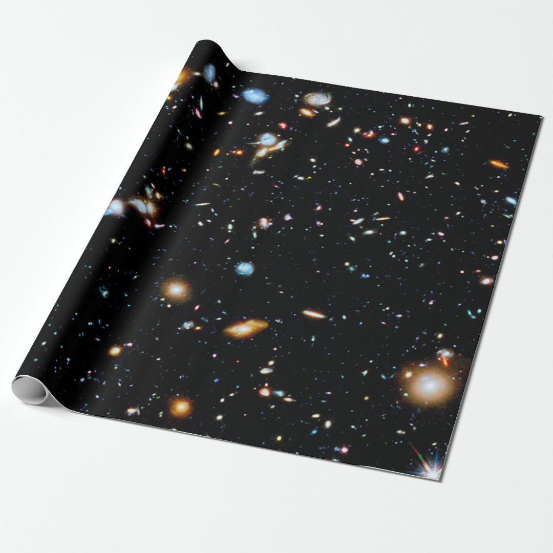 Hubble Ultra Deep Field Wrapping Paper | Zazzle