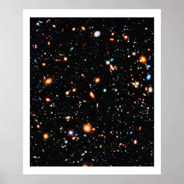 Hubble XDF Poster | Zazzle