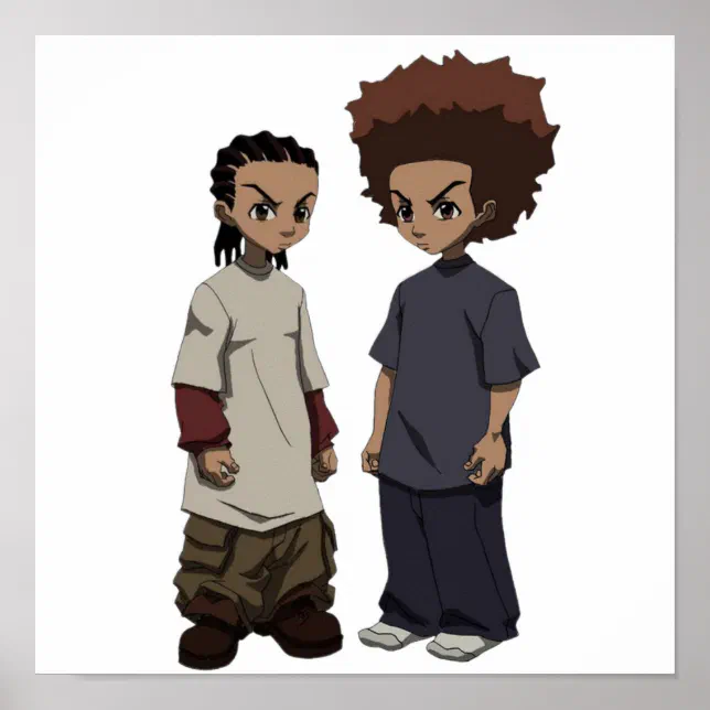 Huey and Riley Freeman RIP Grandpa Freeman Poster | Zazzle