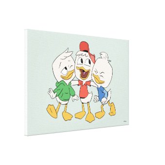 Huey, Dewey & Louie Canvas Print | Zazzle
