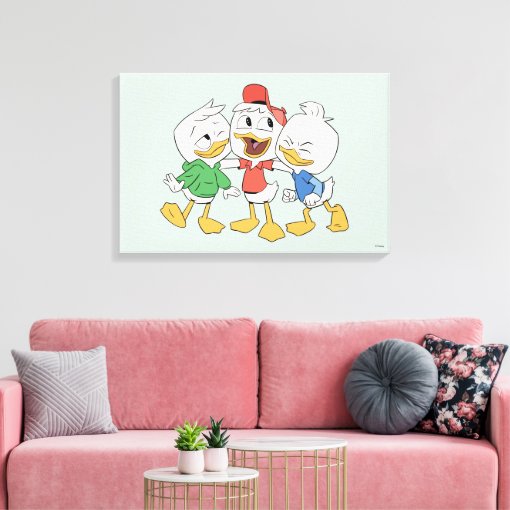 Huey, Dewey & Louie Canvas Print | Zazzle