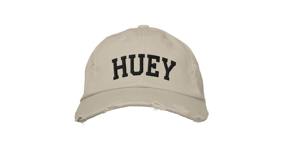 Huey Embroidered Hat | Zazzle