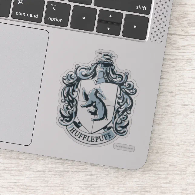Hufflepuff Crest Blue Sticker | Zazzle