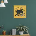 HUFFLEPUFF™ Prefect Badge Poster | Zazzle
