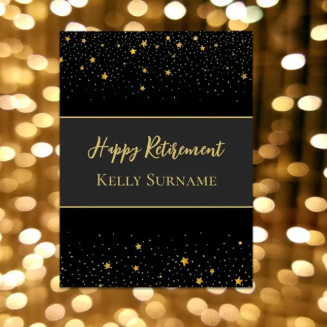 Huge Celebration! Happy retirement Congrats Card | Zazzle