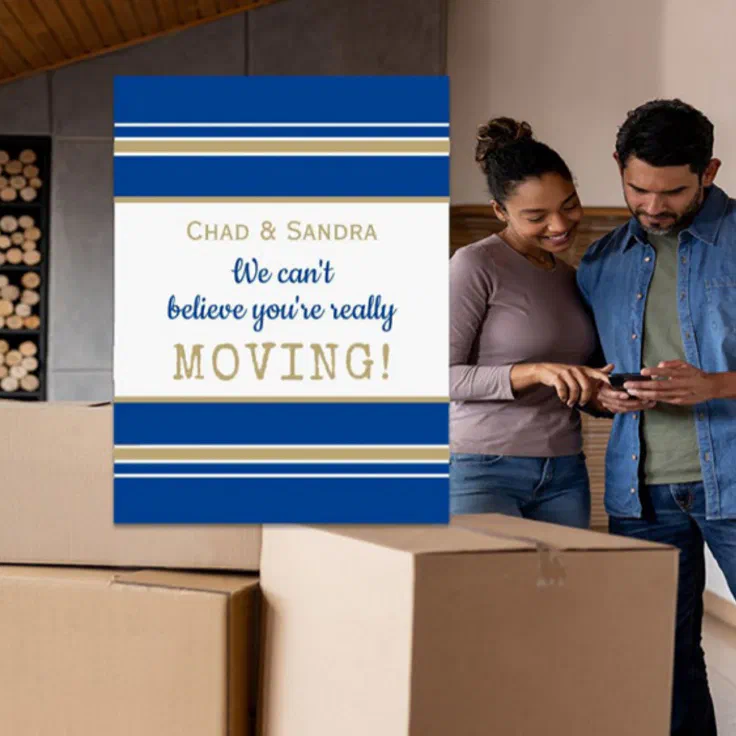 Huge Custom Group farewell/moving card | Zazzle