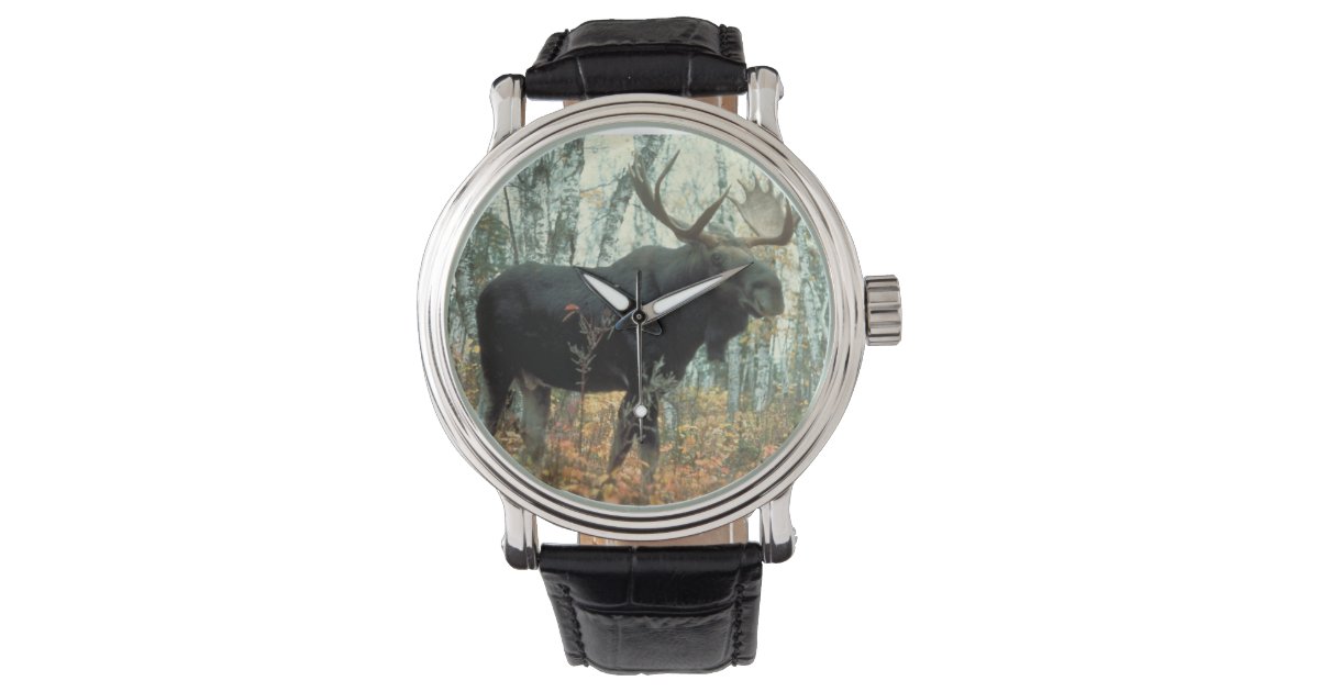 Huge Moose Watch | Zazzle