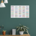HUGE Welcome in 80 Languages Poster - 5 sizes! | Zazzle