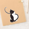 Hugging Love Cats Sticker | Zazzle