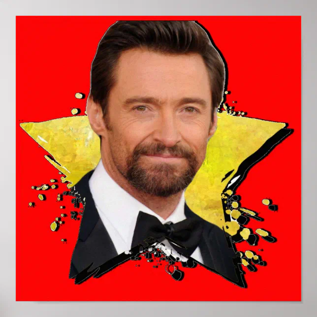 Hugh jackman poster | Zazzle