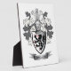 Hughes Family Crest Coat of Arms Plaque | Zazzle