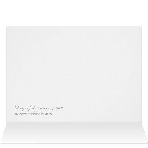 Hughes Wings of the Morning CC1040 Birthday Card | Zazzle