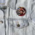Hugo Chavez - Cartoon Revolution style Pinback Button | Zazzle