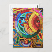 Huichol String Art from Mexico Postcard | Zazzle