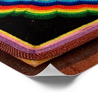 Huichol String Art,Mexico Large Photo on Canvas Poster | Zazzle