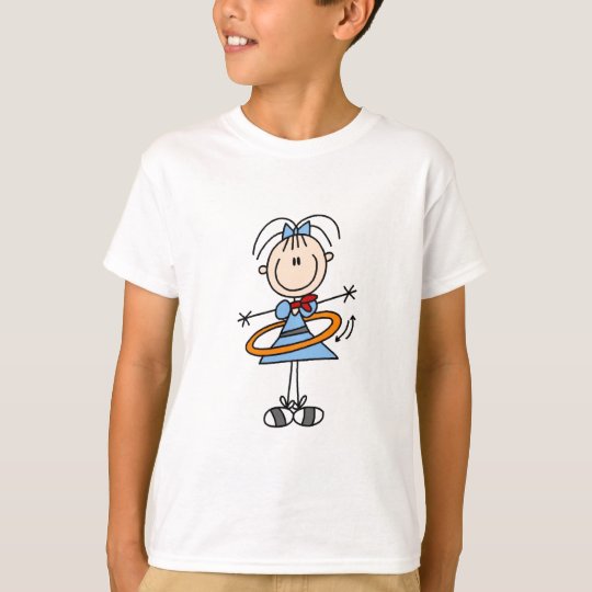 Hula Hoop Stick Figure T-shirts and Gifts | Zazzle.com