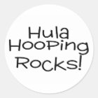 Hula Hoop Girl Sticker | Zazzle.com