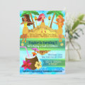 Hula on Over Luah Birthday Invitations | Zazzle