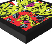 Hulk Comic Block Pattern Canvas Print | Zazzle