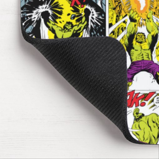 Hulk Comic Book Panel Pattern Mouse Pad | Zazzle