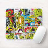 Hulk Comic Book Panel Pattern Mouse Pad | Zazzle