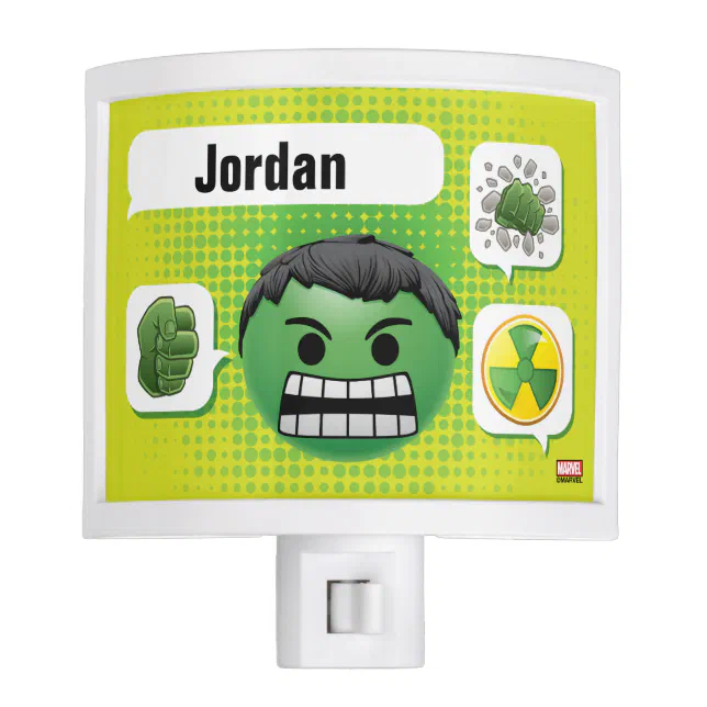 Hulk Emoji Night Light | Zazzle