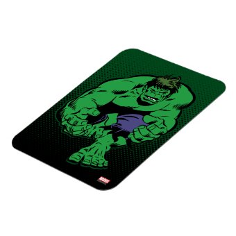 Hulk Retro Stomp Magnet | Zazzle