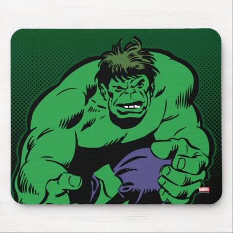 Hulk Retro Stomp Fabric | Zazzle