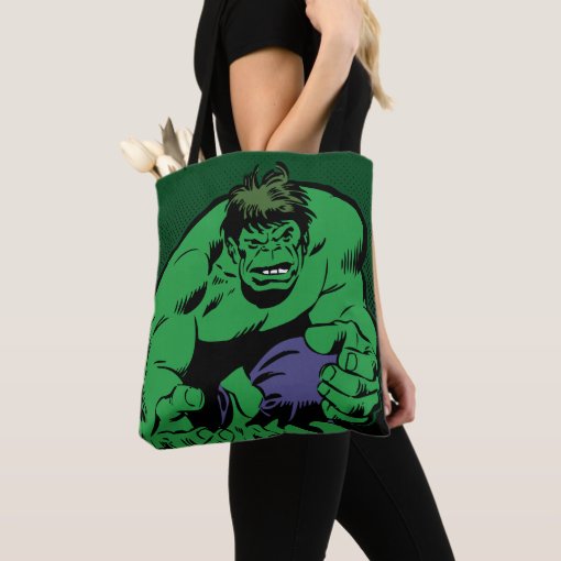 Hulk Retro Stomp Tote Bag | Zazzle