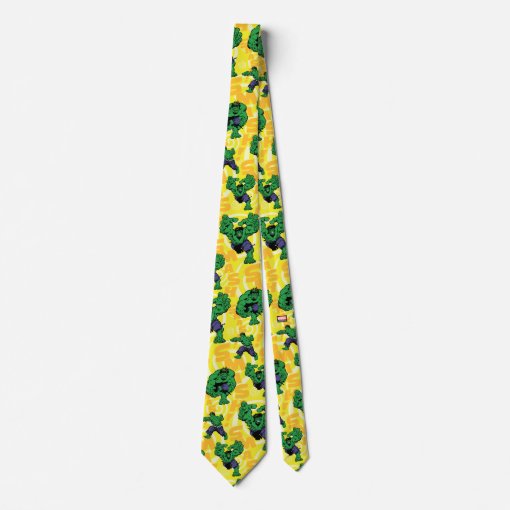 Hulk Smash Poses Pattern Neck Tie | Zazzle