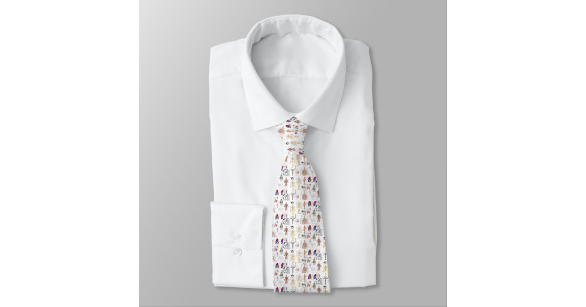 Human Anatomy Charts Neck Tie | Zazzle
