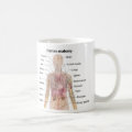 Human Anatomy Coffee Mug | Zazzle