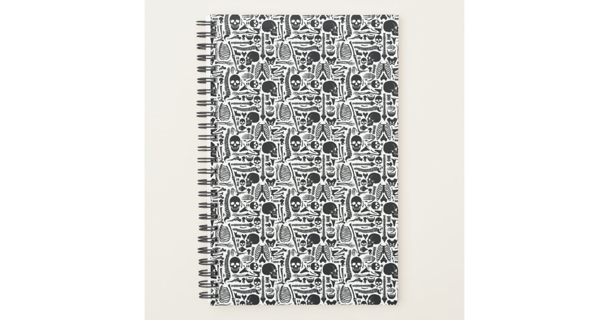 Human Anatomy Skeleton Pattern Planner | Zazzle