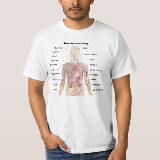 Human Anatomy T-Shirt | Zazzle