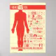 Human Body in Numbers Poster | Zazzle