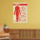 Human Body in Numbers Poster | Zazzle